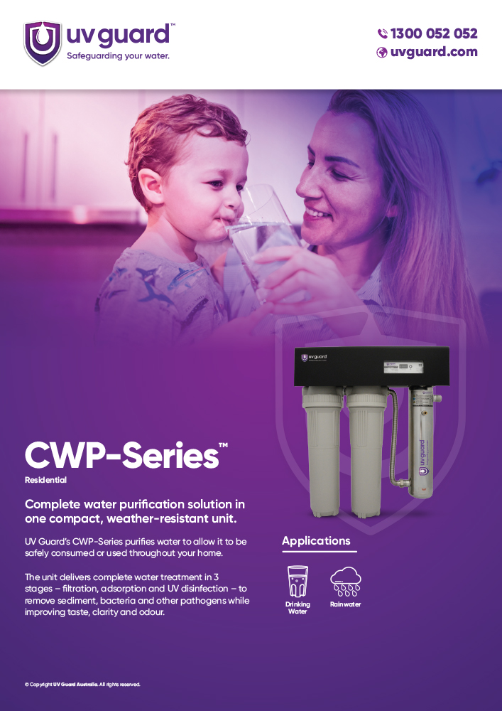 CWP-Series™ - Water Disinfection and Chemical Free Water Treatment | UV ...